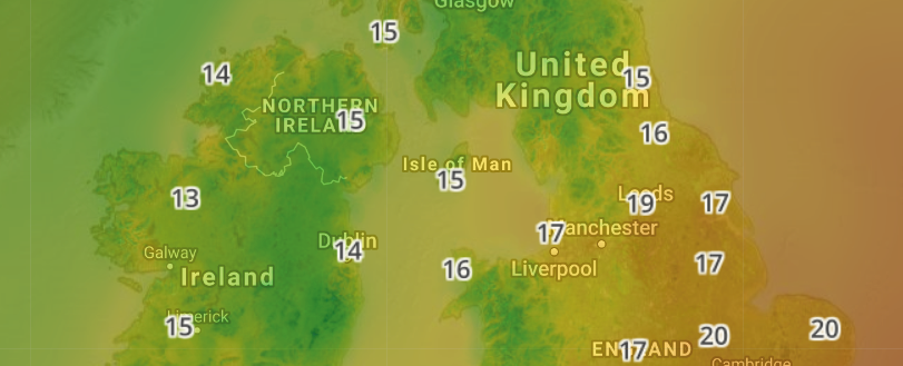 Live Temperatures - Real Weather - Accurate UK Weather Forecasts